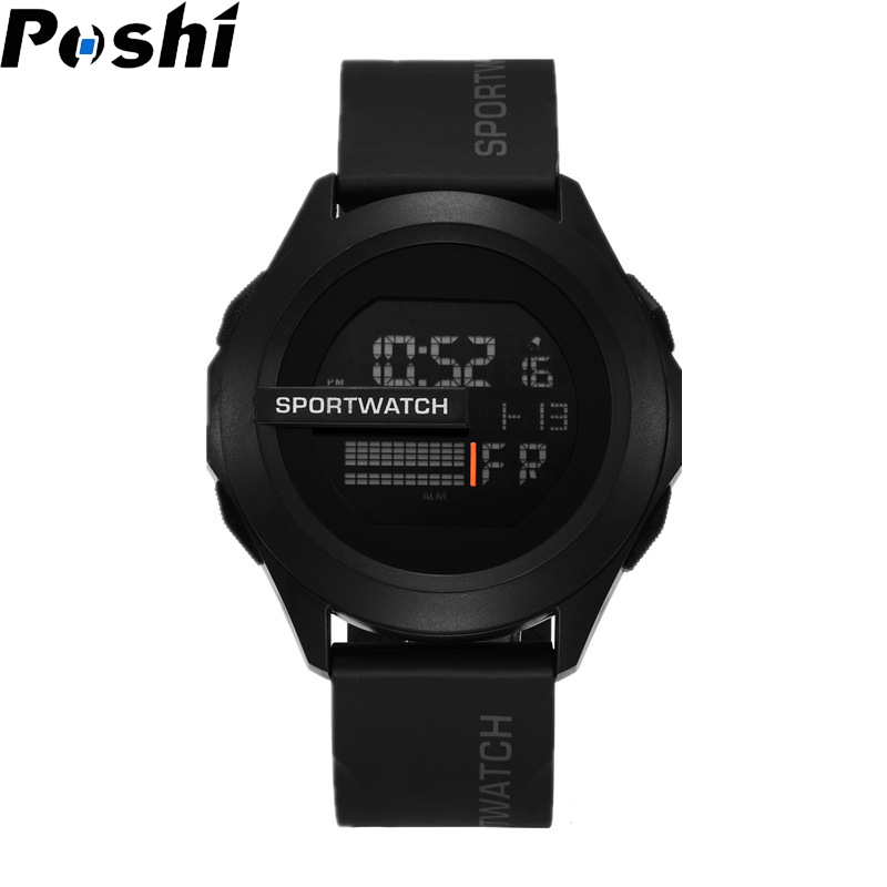 POSHI New Sport Watch Ins Electronic Watch Man Digital Outdoor LED ...