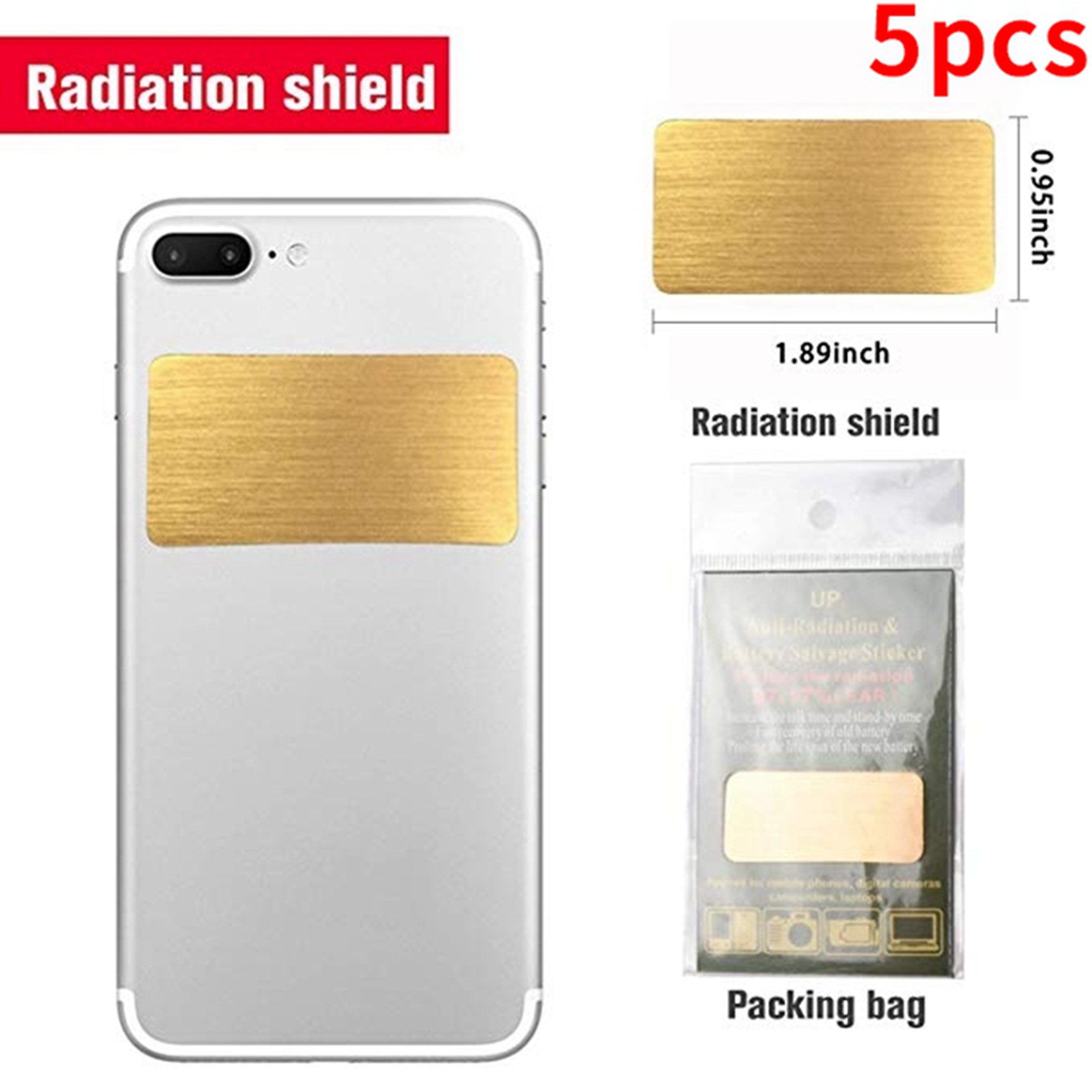 10PCS EMF Protection Cell Phone Anti Radiation Protector Sticker ...