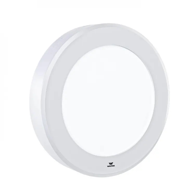 Walton Ac Led Panel Light 12 Watt Surface Round Daylight | Daraz.com.bd