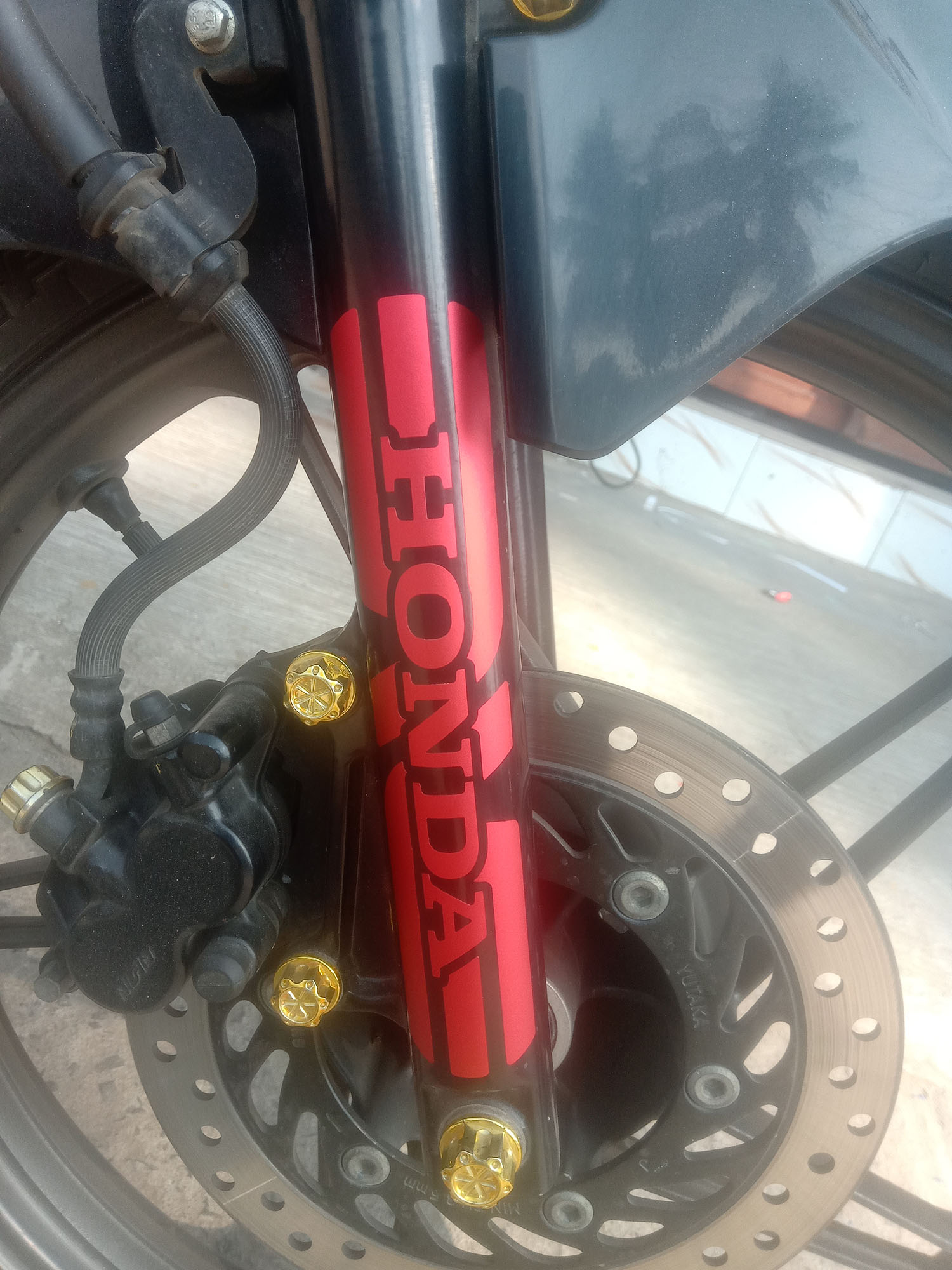 Honda Suspension Sticker for Bike | Daraz.com.bd