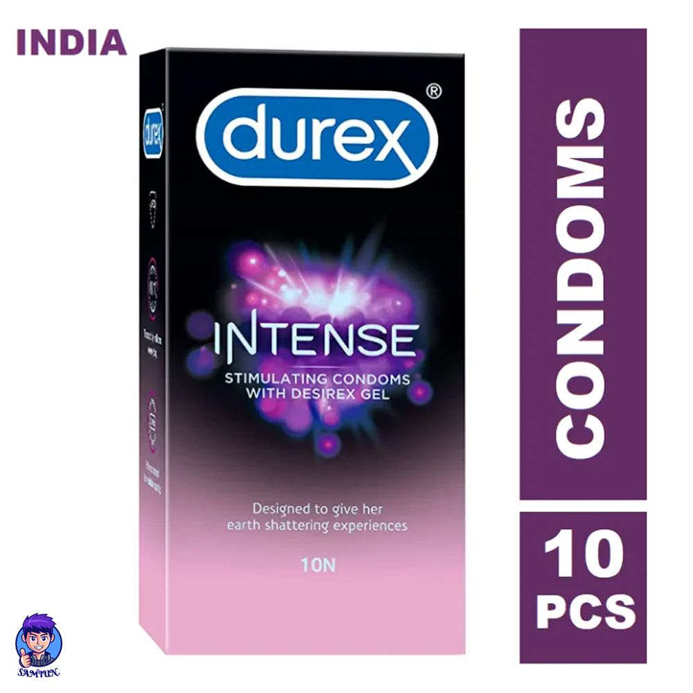 Durex Intense Stimulating Condoms 10pcs | Daraz.com.bd