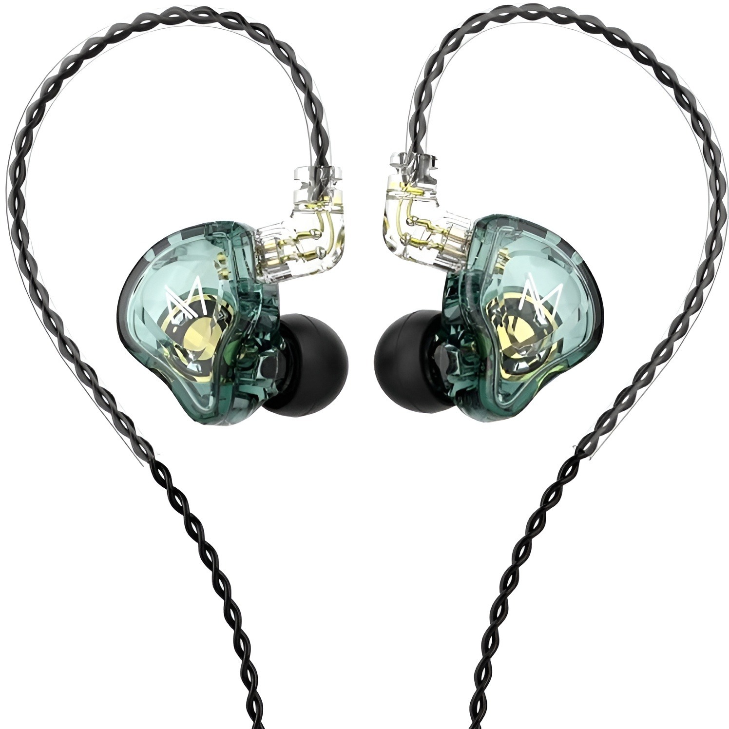 TRN MT1 HiFi 1DD Dynamic In-ear Earphone Drive HiFi Bass Metal Monitor ...