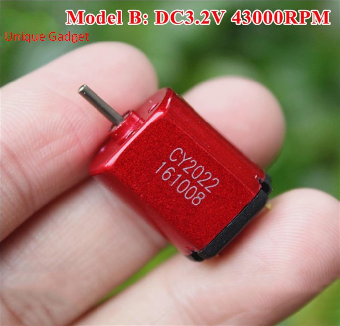 High Speed Carbon Brush Micro 030 DC Motor DC 2.4V 3.2V 3.7V Ultra-High ...