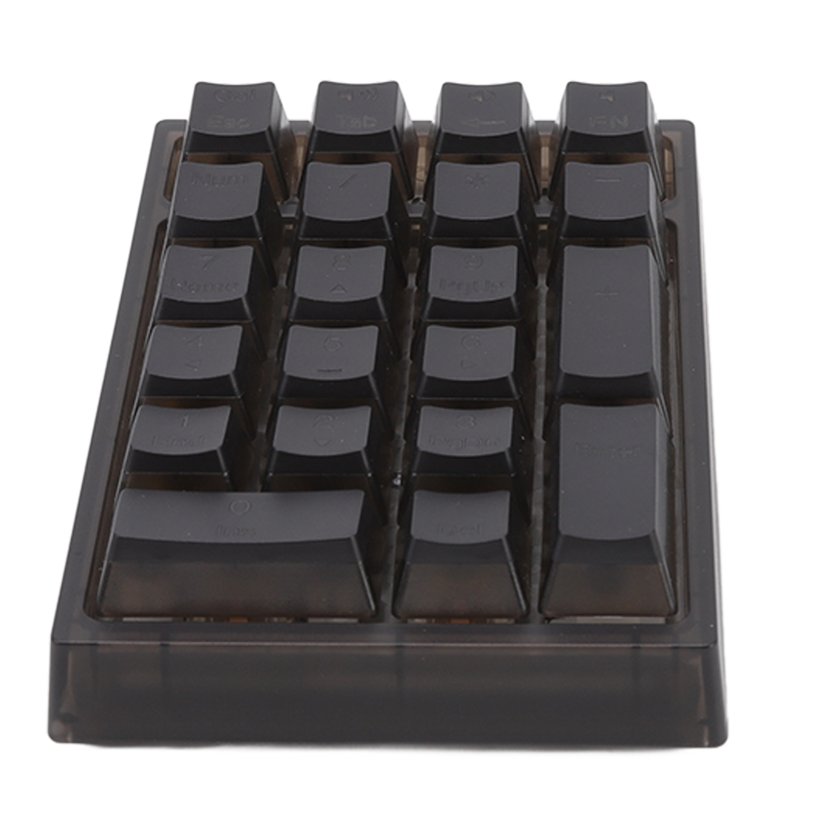 21 Key Numeric Keypad RGB Backlit Ergonomic Small Mechanical Numpad ...