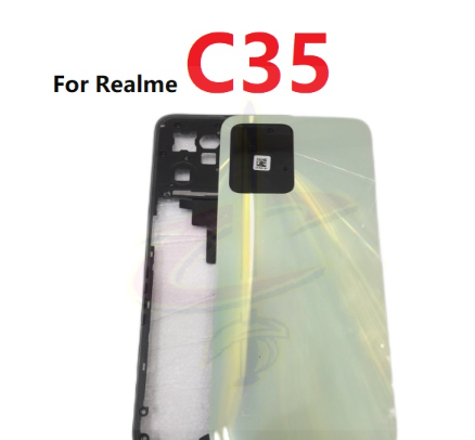 Back cover housing For Realme C35 Middle frame | Daraz.com.bd