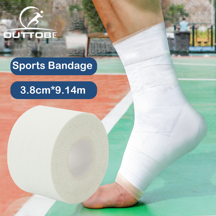 Outtobe Sports Bandage White Patch Skin Film Muscle Patch Foot Fixing ...