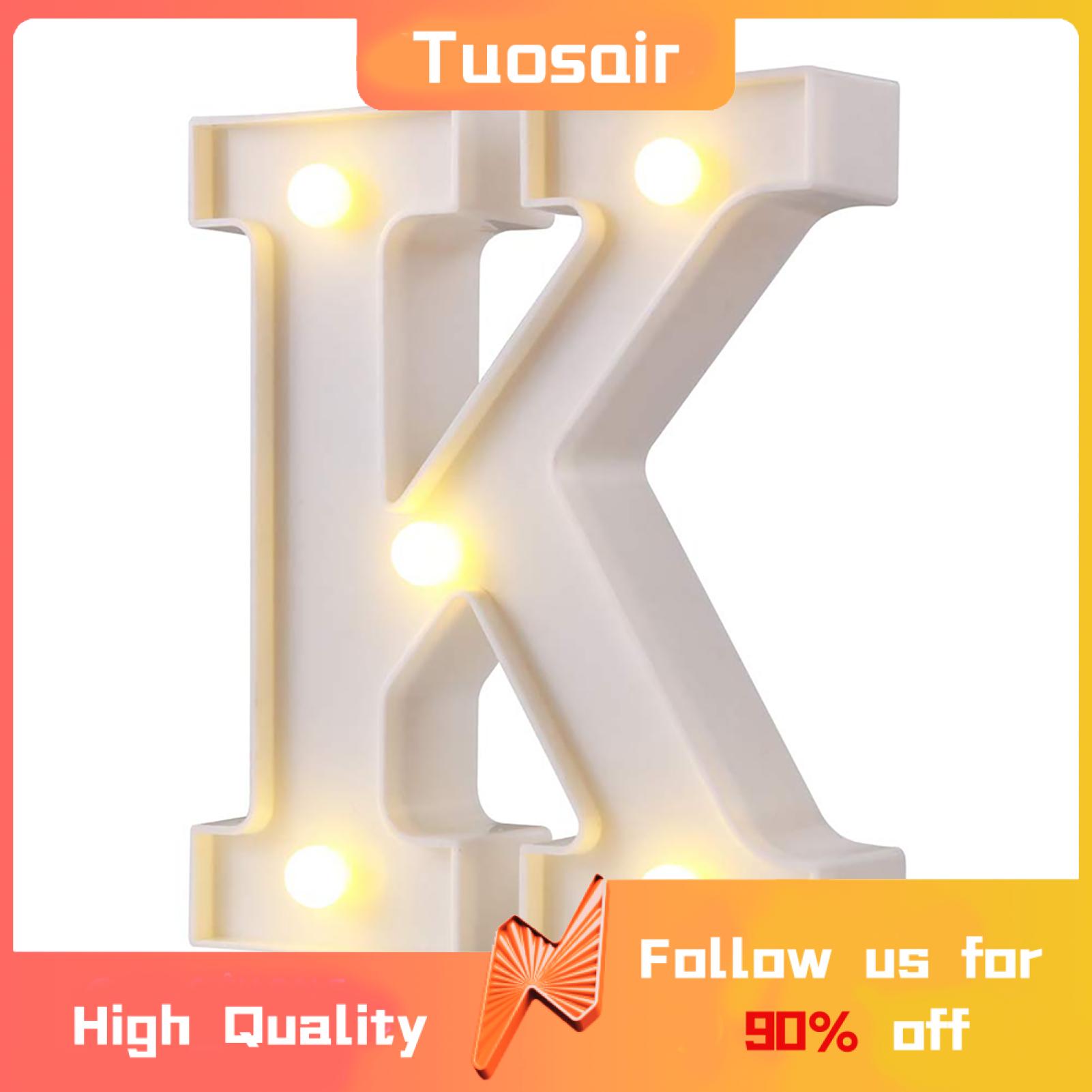 LED Letter Light Alphabet Letter LED Alphabet Letter Lamp | Daraz.com.bd