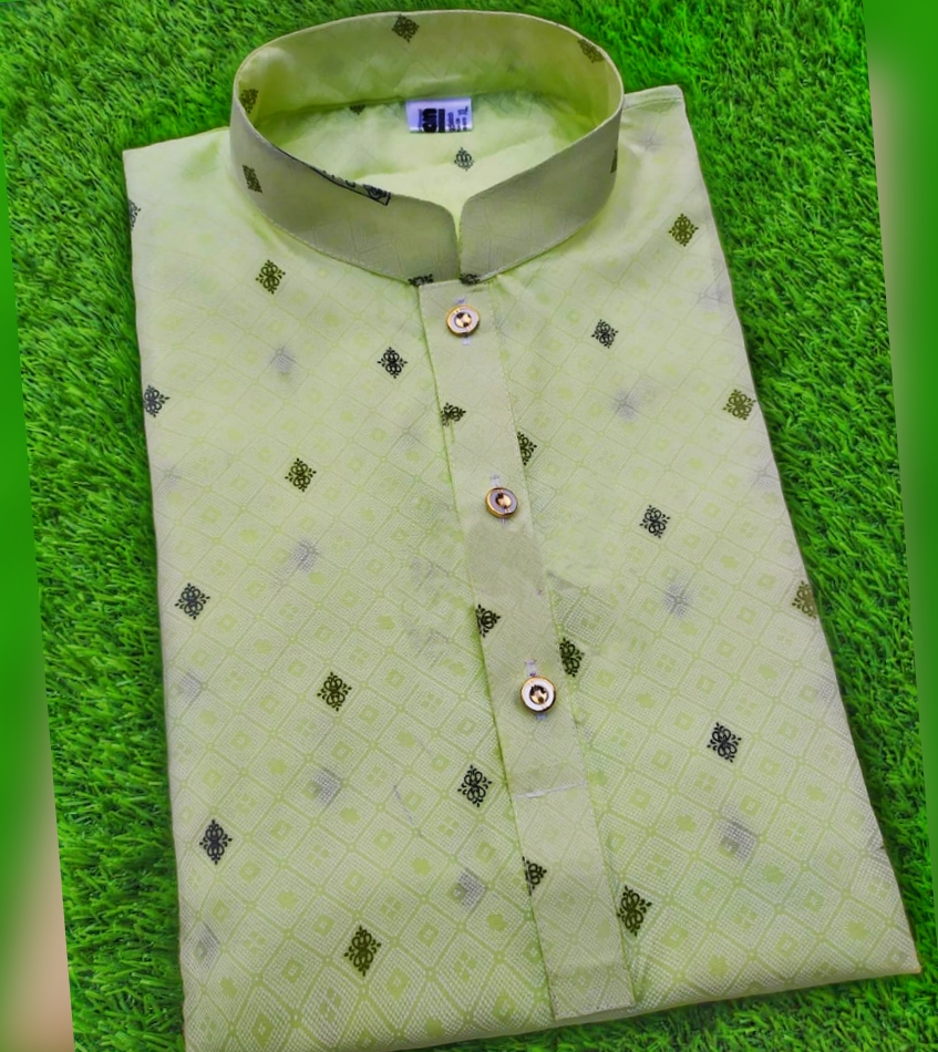 Lemon Pakija Soft Panjabi For Man - Panjabi | Daraz.com.bd