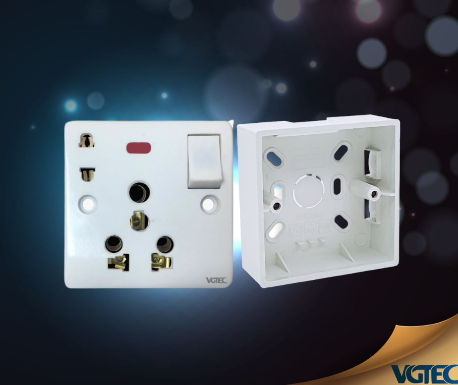 Combo- Combined Socket & Switch Box | Daraz.com.bd
