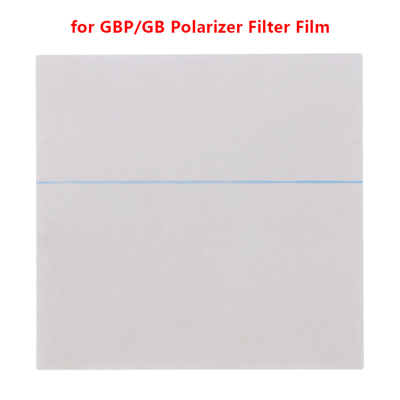 1Pc Screen Polarizing Film For Gamboy GB GBP Backlit Screen Modify Part Polarized Polarizer ...