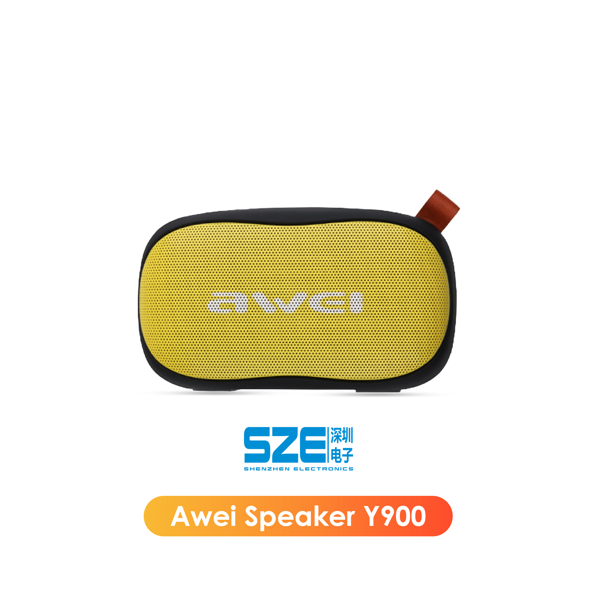 Awei Y900 Wireless Bluetooth Speaker - Bluetooth Speaker (Yellow ...
