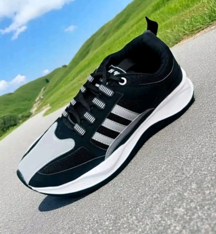 Comfortable Sports Sneakers - Stylish Lace-Up Trendy Shoes for Men ...