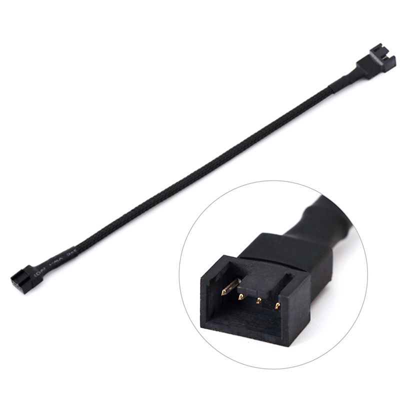 4 Pin PWM Connector Case Fan Extension Power Cable for Compure CPU ...