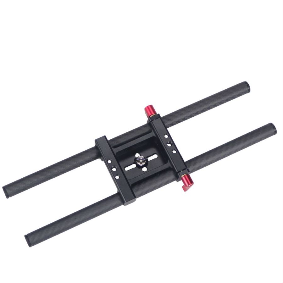 15mm Rod Rail Clamp Mounting Base Bracket for Panasonic Fujifilm DSLR ...