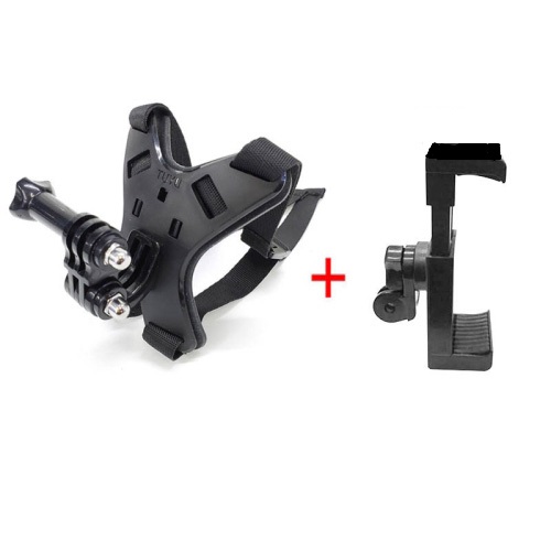 Helmet Chin Mobile Mount with Holder Motorcycle Helmet Stand for Action ...