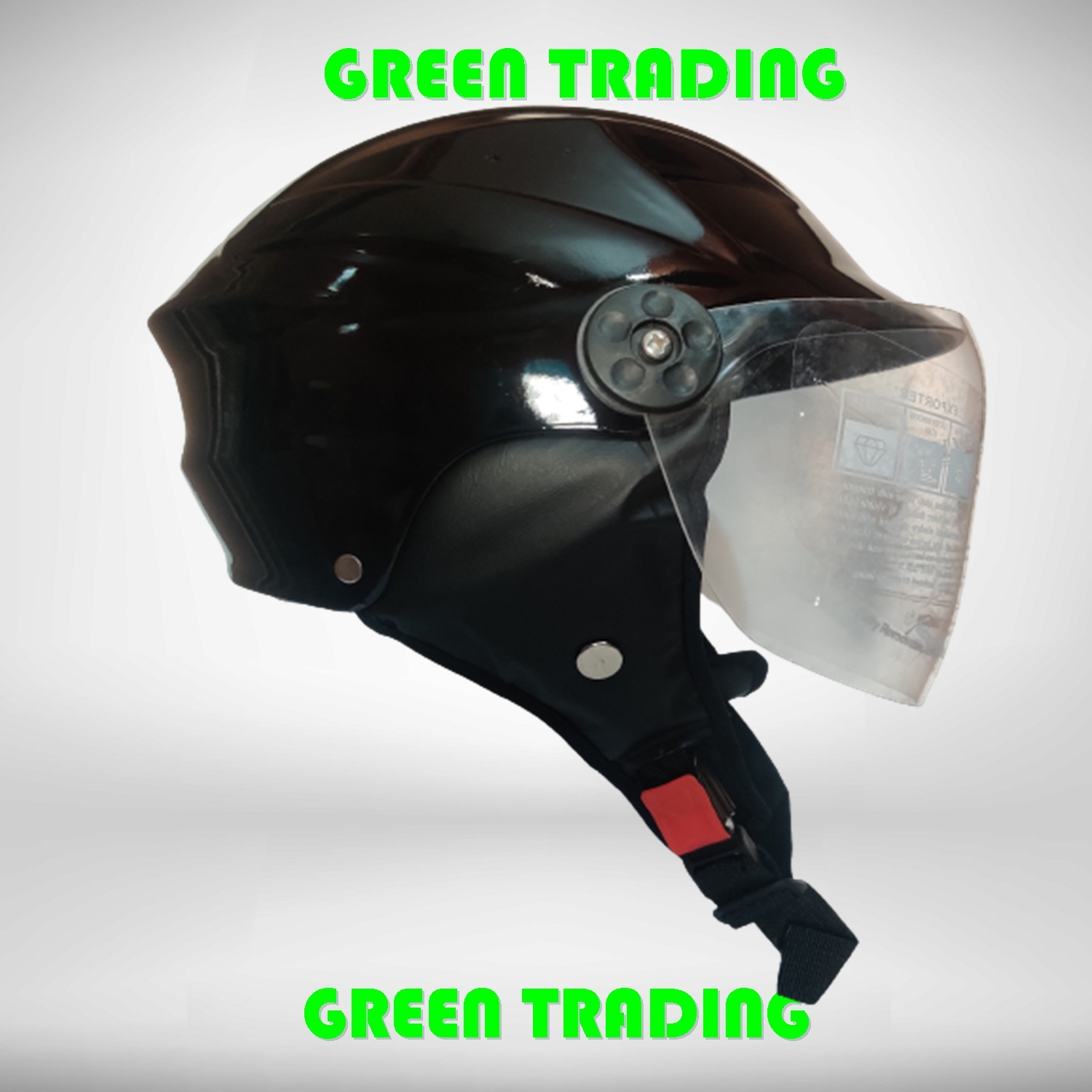 Half Face Helmets Dame Dude Helmets For Men And Women -BLACK - Helmet ...