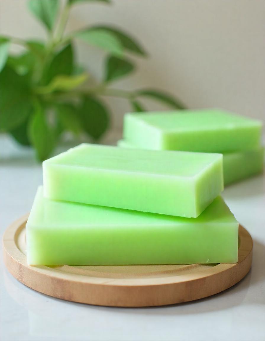 Cucumber Soap Base Pure Organic Chemical Free Melt & Pour Soap Base Bar ...