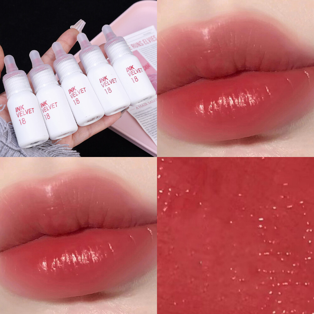 Cute Baby Bottle Mirror Water Light Lip Glaze Smooth Long Lasting Lip ...