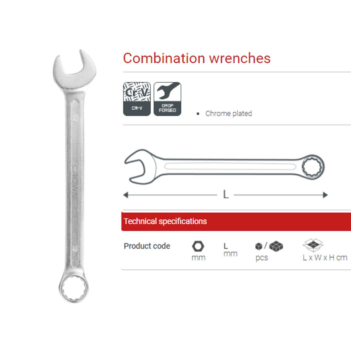 CROWN 6mm Combination Spanner CPHWC-A06 | Daraz.com.bd