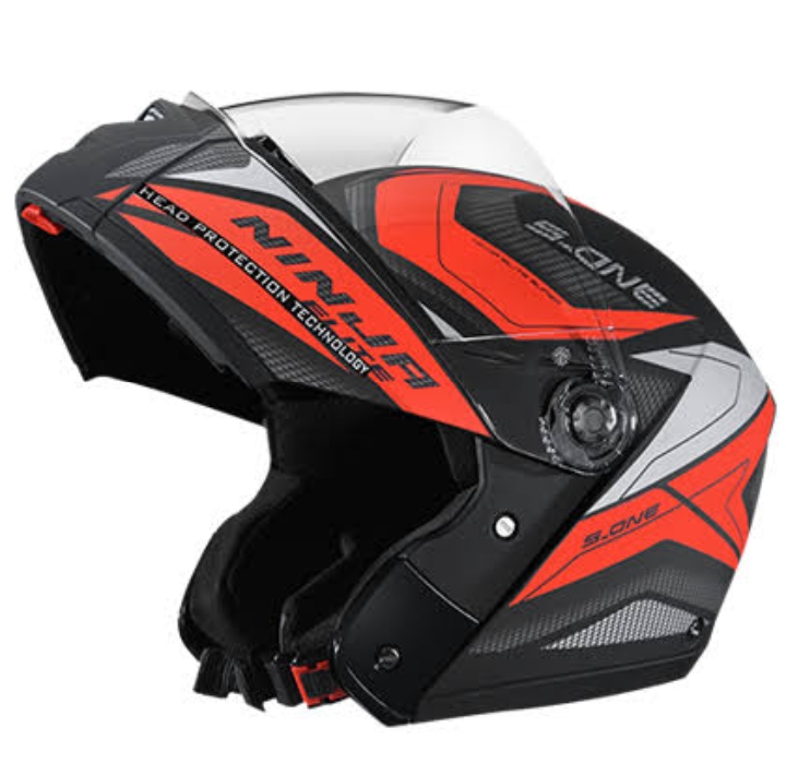 Studds Ninja Red & Black Full Face Bike Helmet | Daraz.com.bd