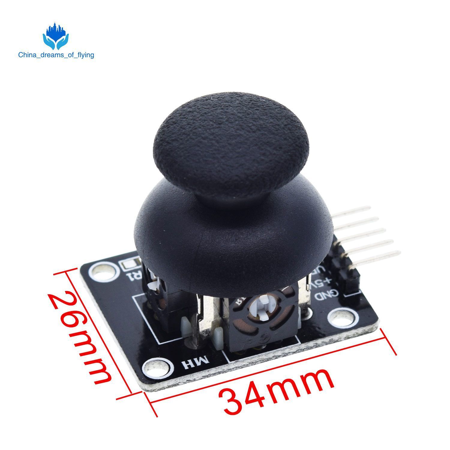 KY023 KY-023 JOYSTICK Dual Axis XY Joysticks 5 Pin 5V Module PS2 ...