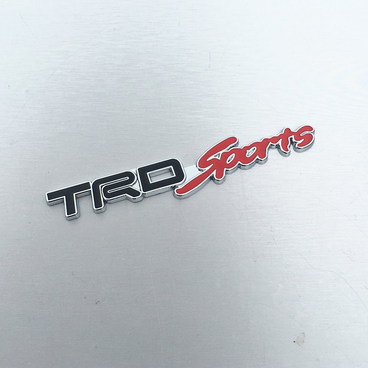 TRD Sports Emblem For Toyota Cars | Daraz.com.bd