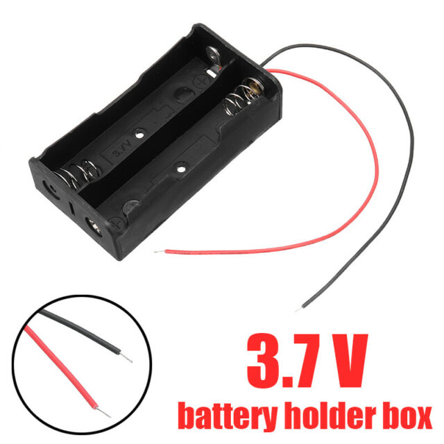 18650 Battery Holder, 2-Slot 3.7V 18650 Battery Storage Box Case(1PCS ...