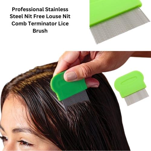 Professional Stainless Steel Lice Comb Terminator(1pcs) | Daraz.com.bd