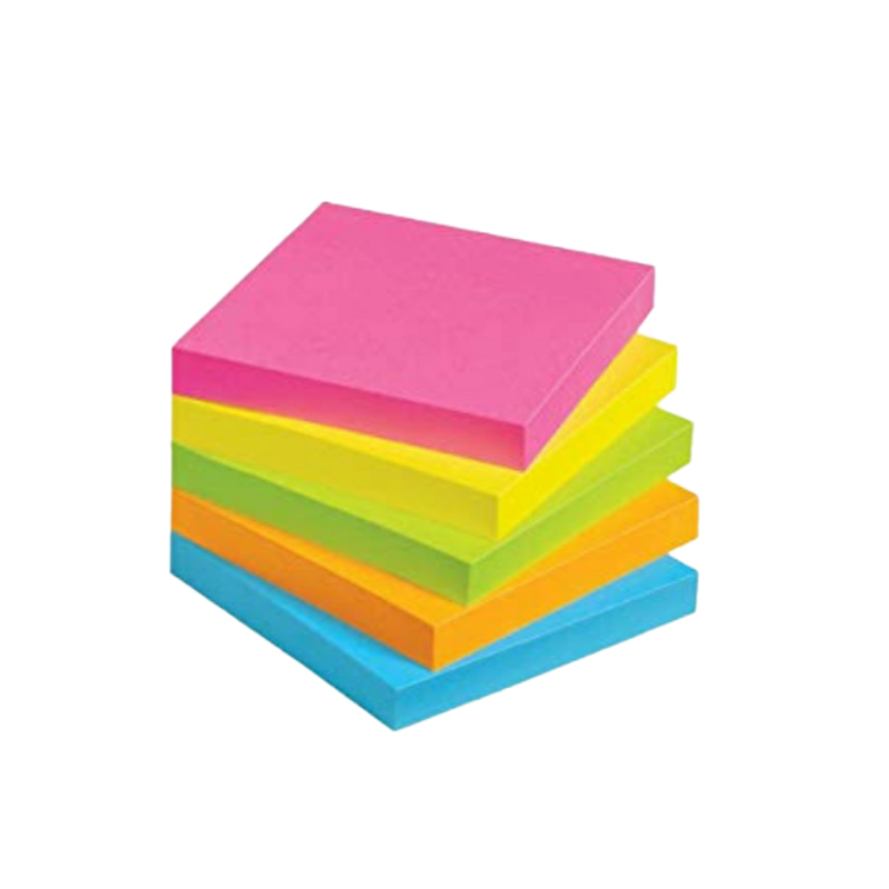 Sticky Notes 3x3" Post It Note Pad 5 Colors notepaper - 400 Sheets