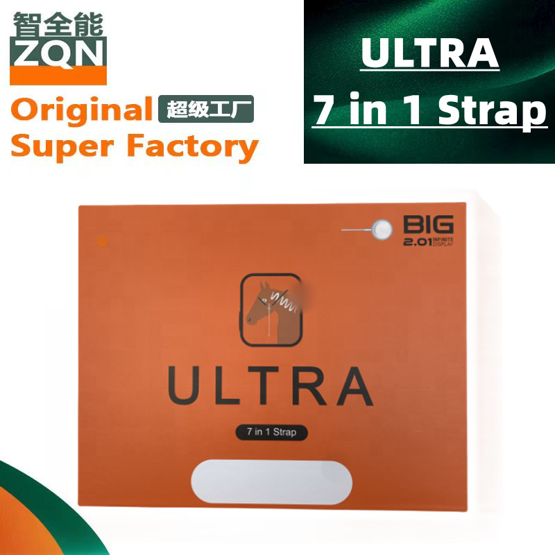 New ultra 7in1 Smart Watch Suit 7 Strap Multi-Language mart Watch