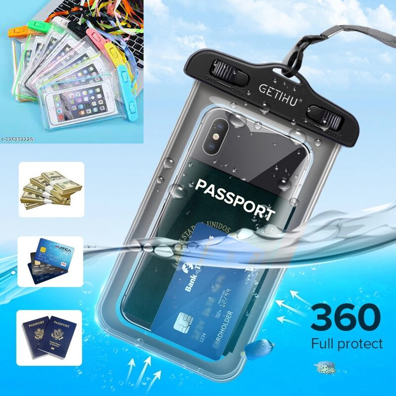 Universal Waterproof Mobile Pouch Bag protect your personal cell phone ...