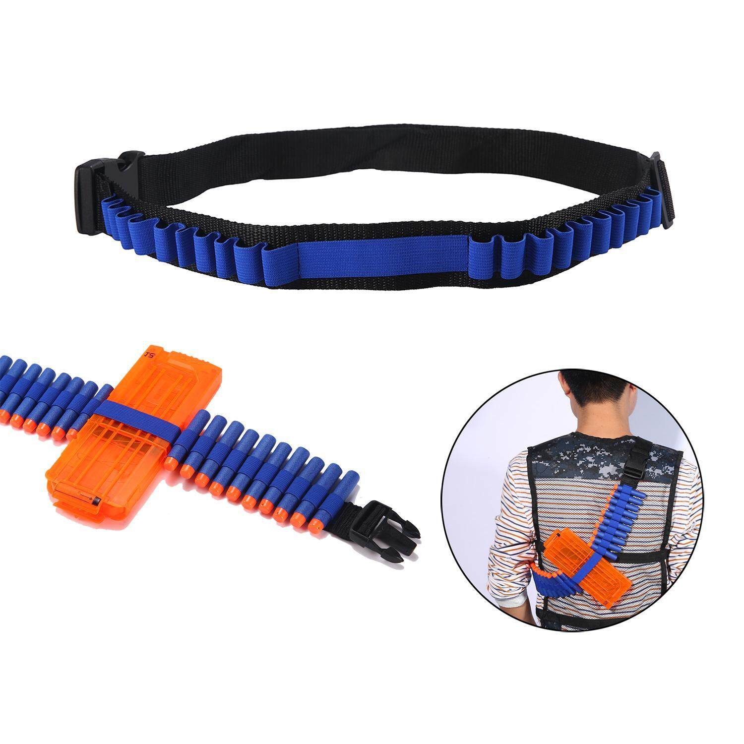 Bullet Shoulder Strap Foam Darts Bandolier for Nerf N-strike Elite ...