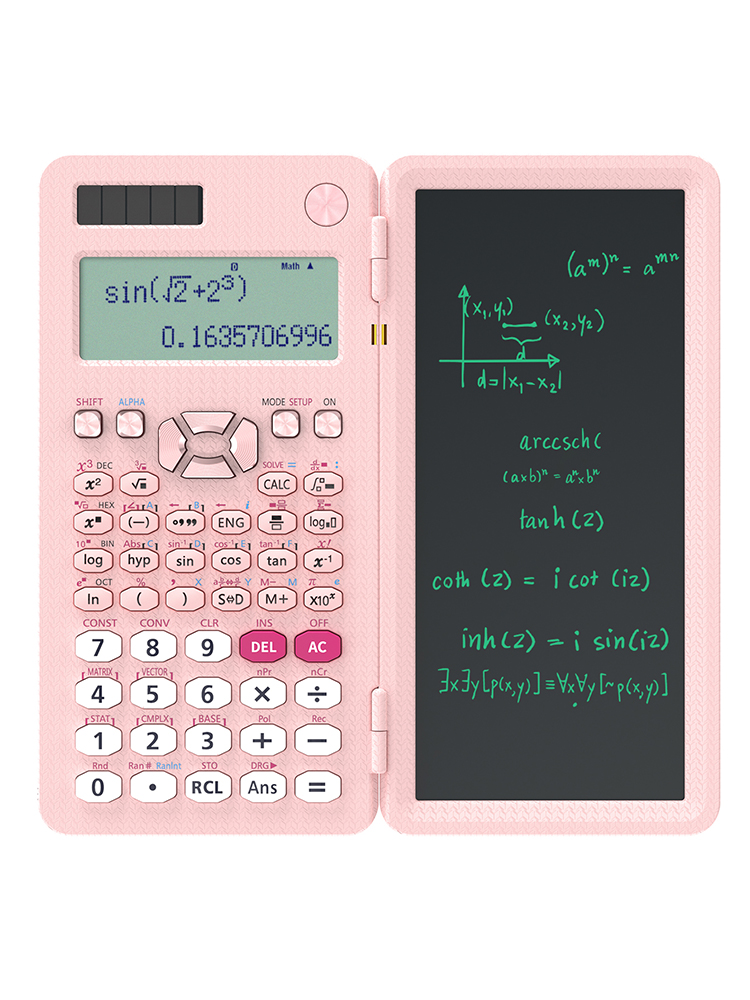 CUANFEN NEWYES Mini Scientific Calculator with Writing Tablet ...