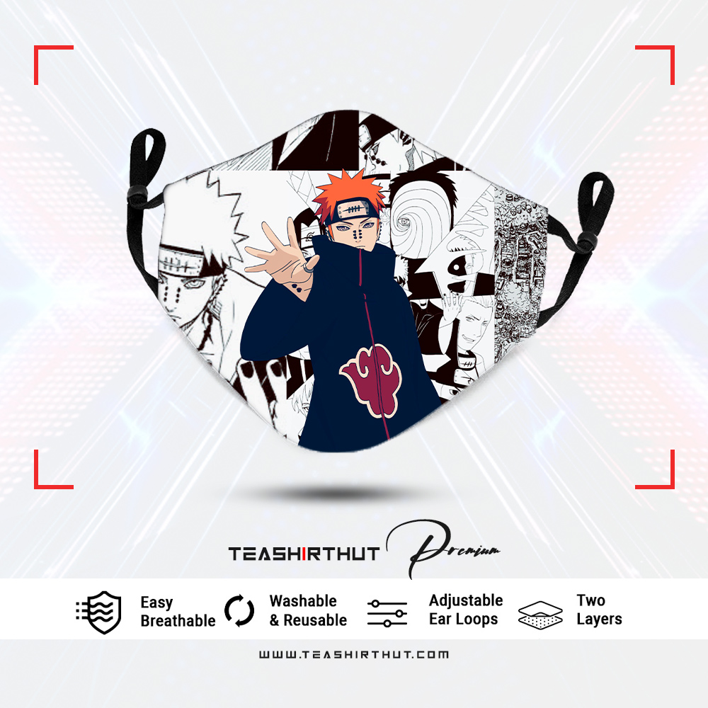 Pain Naruto Exclusive Anime Design Edition Facemask | Daraz.com.bd