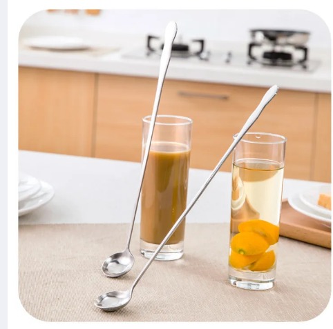 Achar Spoon/Long Handle Steel Spoon/Pickle Spoon-1 Pieces-22cm | Daraz ...