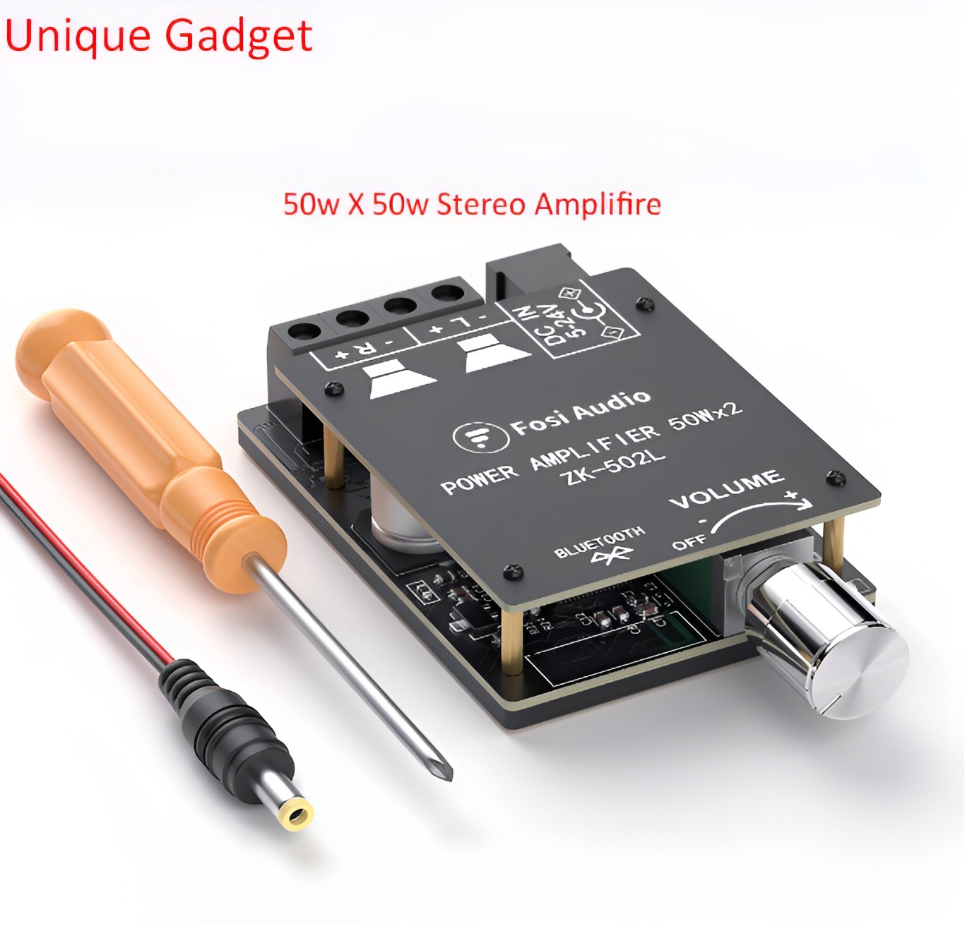 Audio ZK-502L Bluetooth 5.0 Receiver Amplifier Board 2 Channel Mini ...