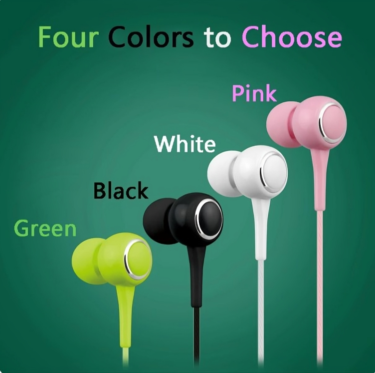KIN K28 Earphone Buy 1 Get 1 Free Stylish Stereo In-Ear Headphone with Balanced sound quality ...