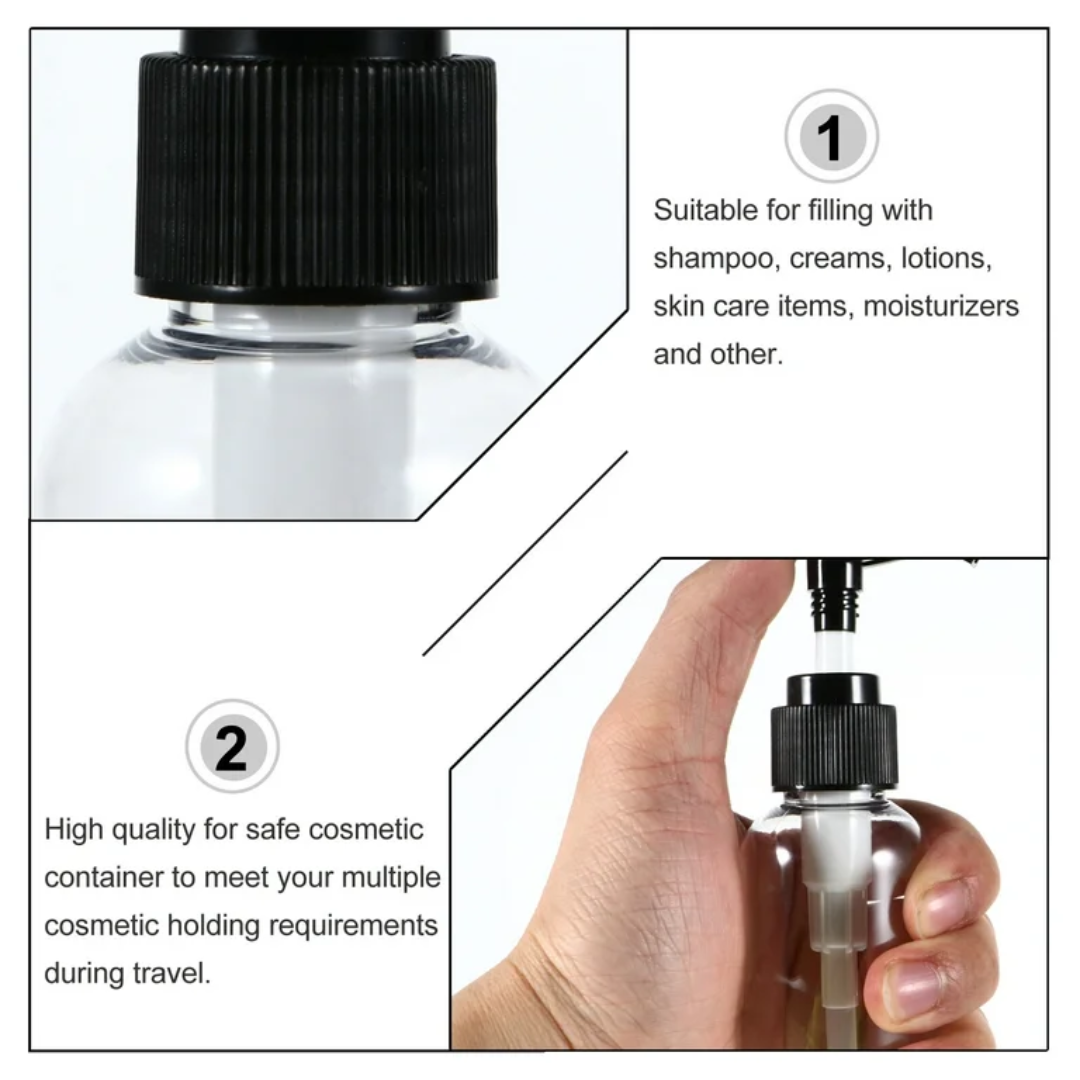 Pump Spray Bottle 200ml - Black