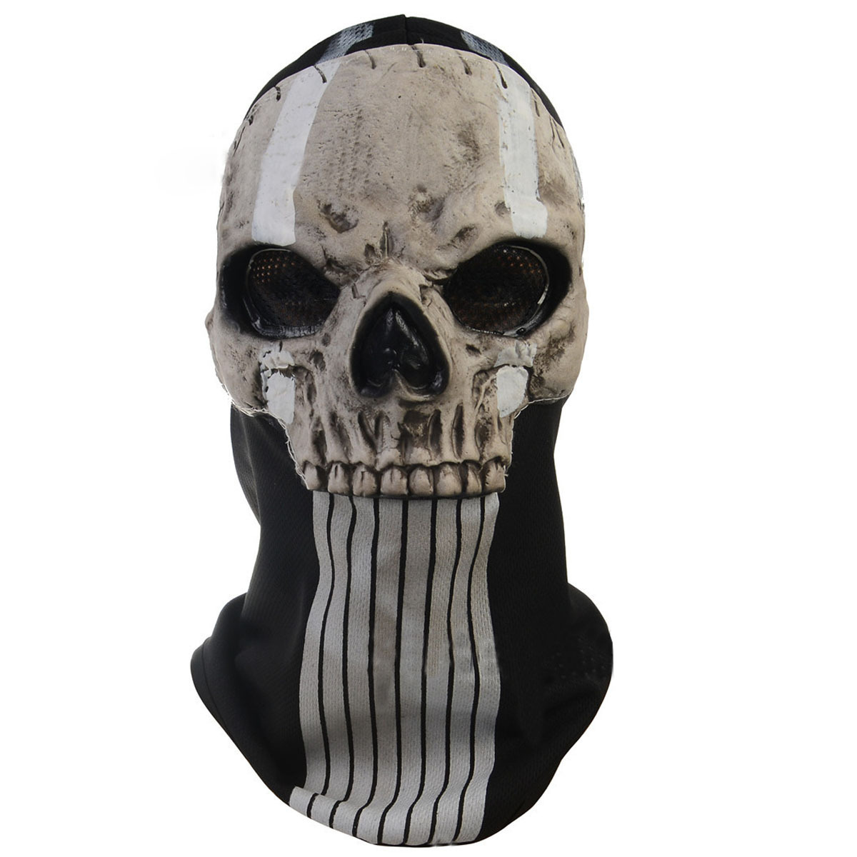 Horror Call of Duty Ghost Tactical Skull Mask Halloween Perform Party ...