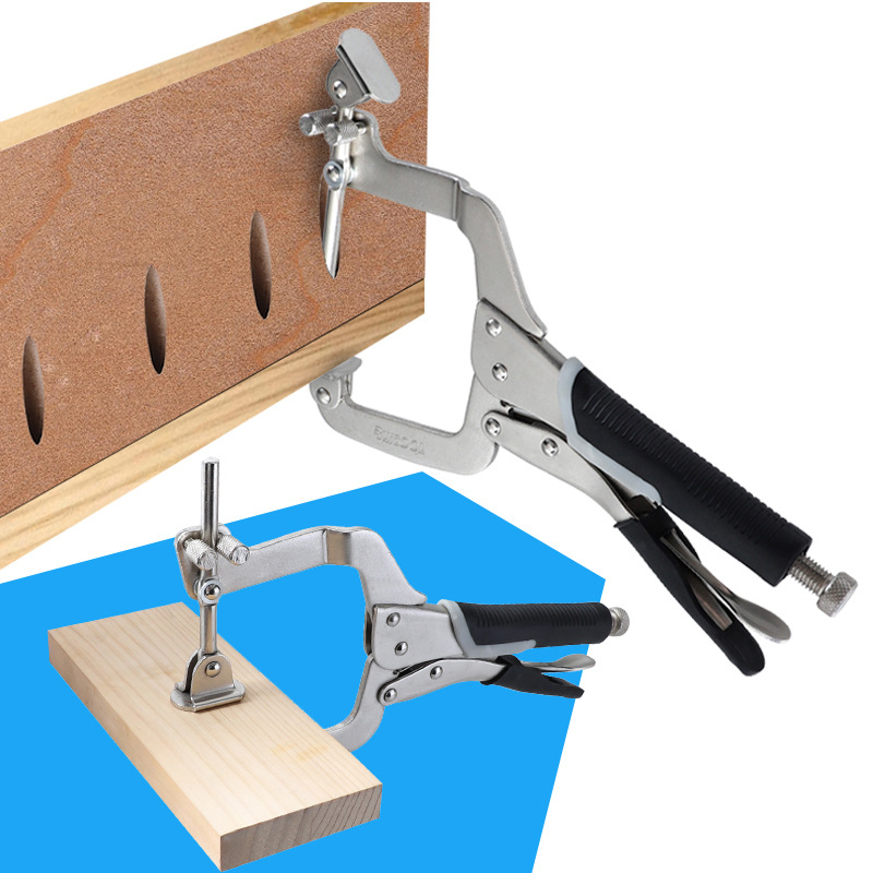 Woodworking C Clamp Adjustable Right Angle 2-IN-1 Clamp Welding ...