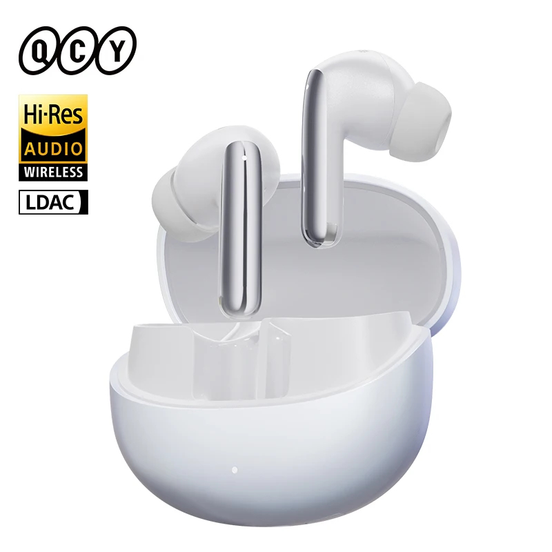 QCY HT08 MeloBuds Pro Earbuds 6 Mic 46dB ANC BT 5.3 Earphones Wireless Hi-Res LDAC Headphones ...