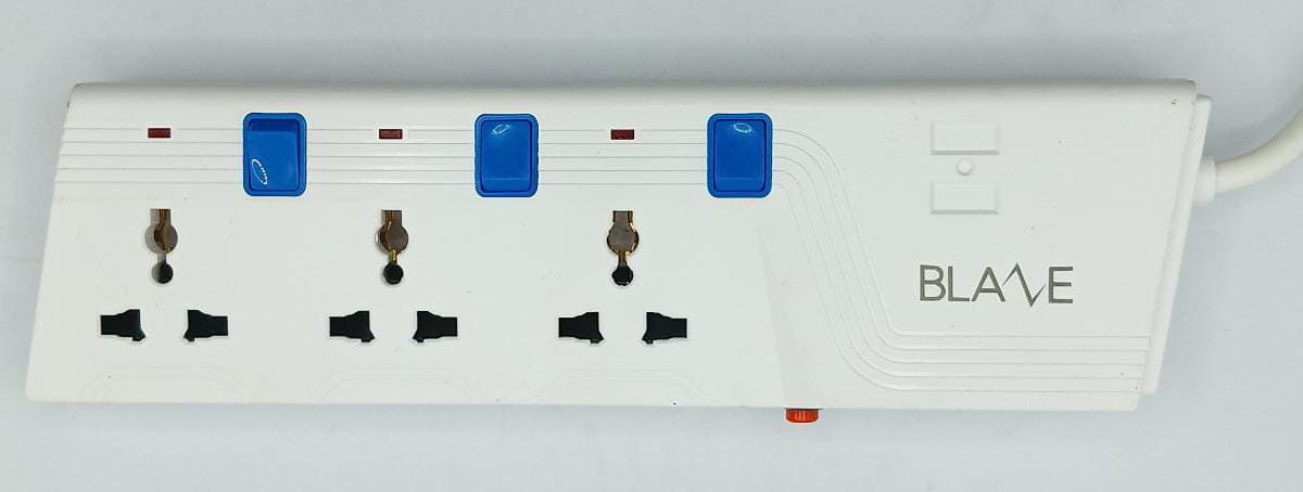 Blaze Classic Series Multi-Extension Socket 3pin 3skt 5Y | Daraz.com.bd