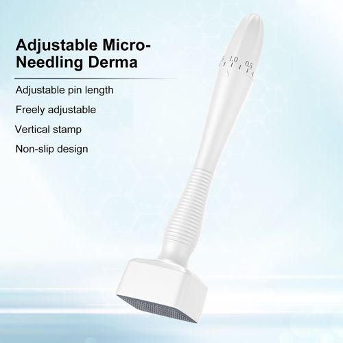 DRS Derma Stamp 0.25mm to 3mm Adjustable Acne Scar, Beard and Hair ...