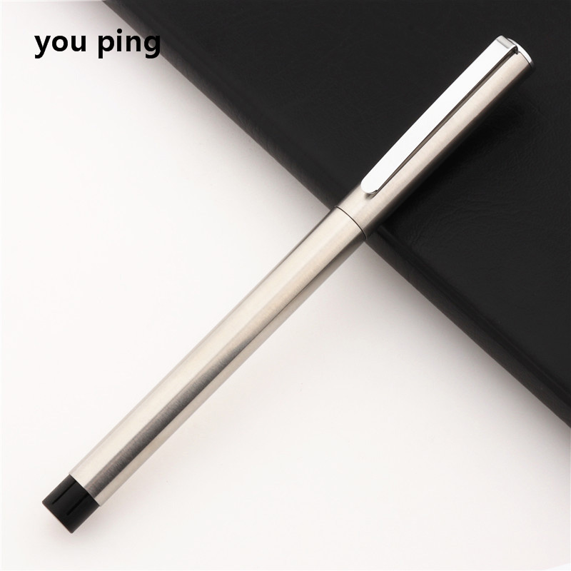 New Jinhao 65 Silver Colors Business Office Fountain Pen student School ...