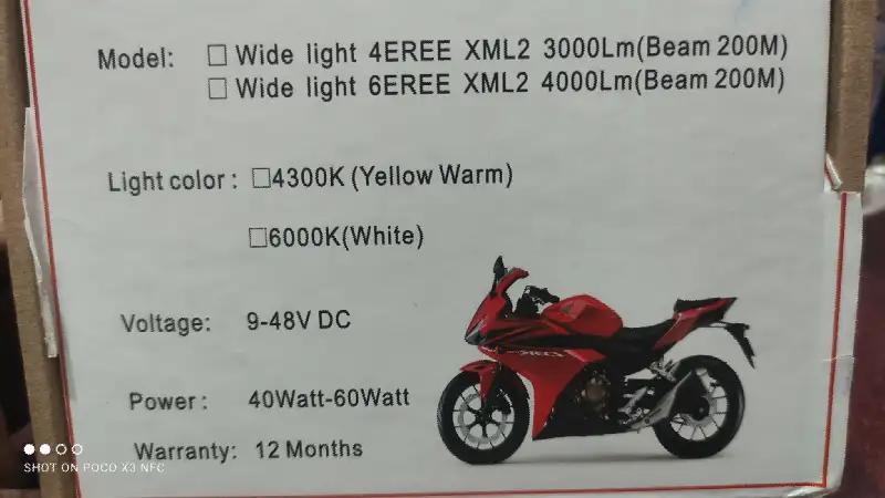 Best Fog light in Town A7 Fog Light for motorcycle-2pcs