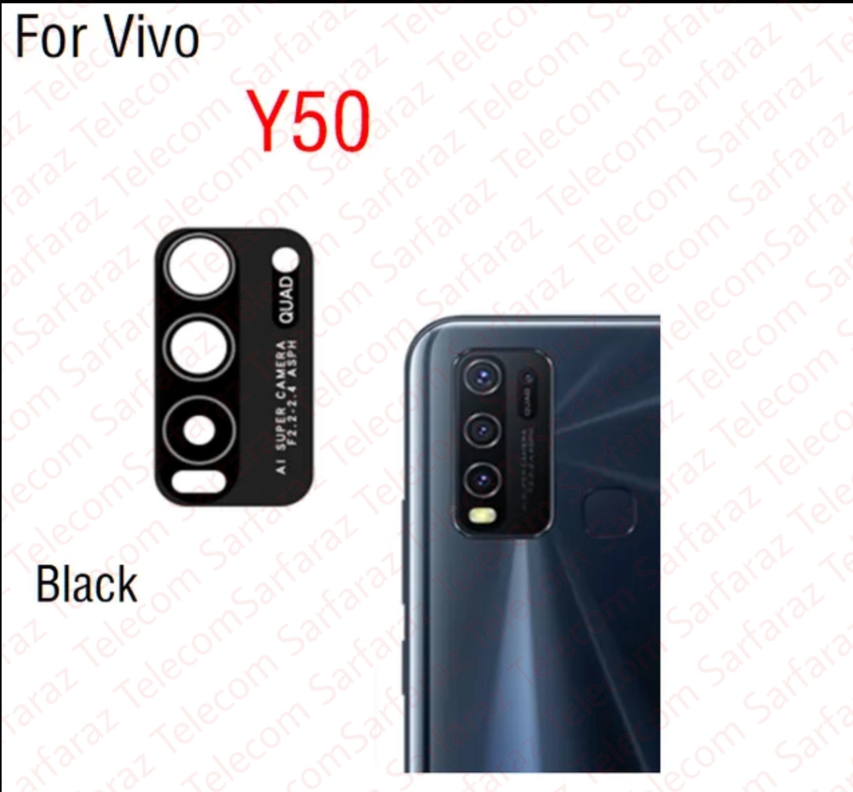 Vivo Y50 Main Camera Glass Replacement | Daraz.com.bd