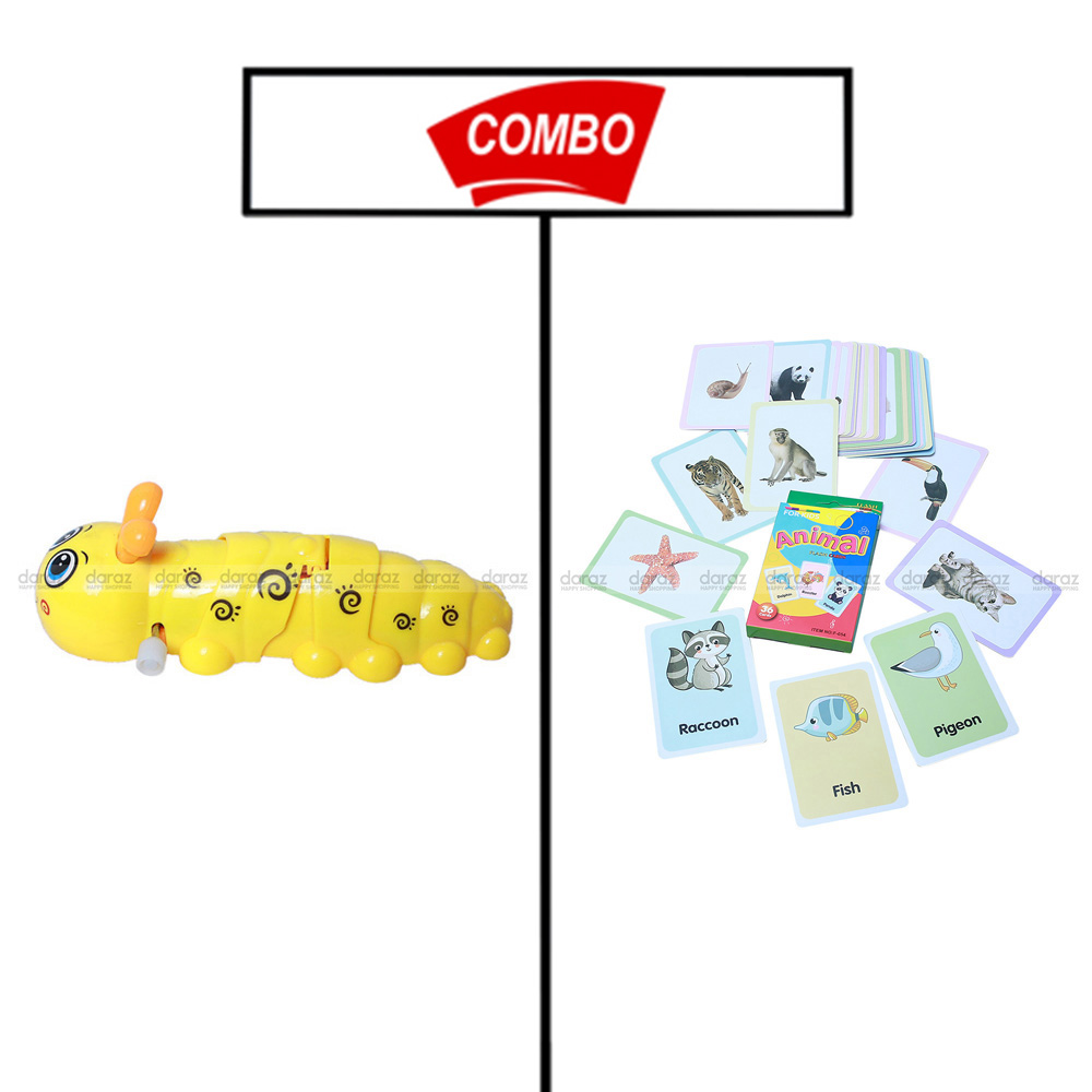 INSECT TOY & ANIMAL CARD COMBO PACK | Daraz.com.bd