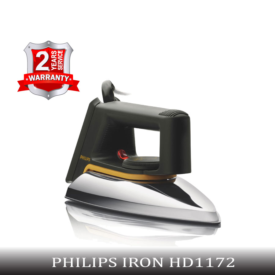 Philips HD1172 Dry Iron - Portable & Efficient | Daraz.com.bd