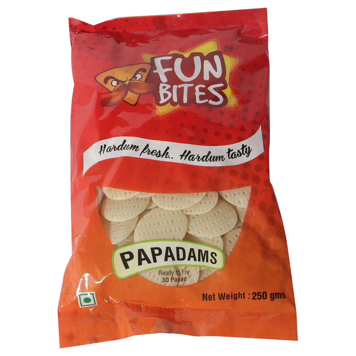 Ready to Fry Healthy Tasty Homemade papad Food Snack Chips - Pack of ...