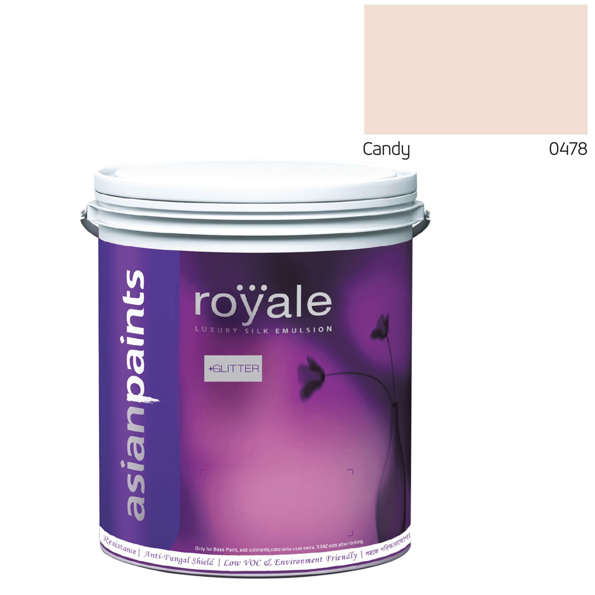 Asian Paints Royale Luxury Silk Emulsion Glitter (Gold) - Candy | Daraz ...